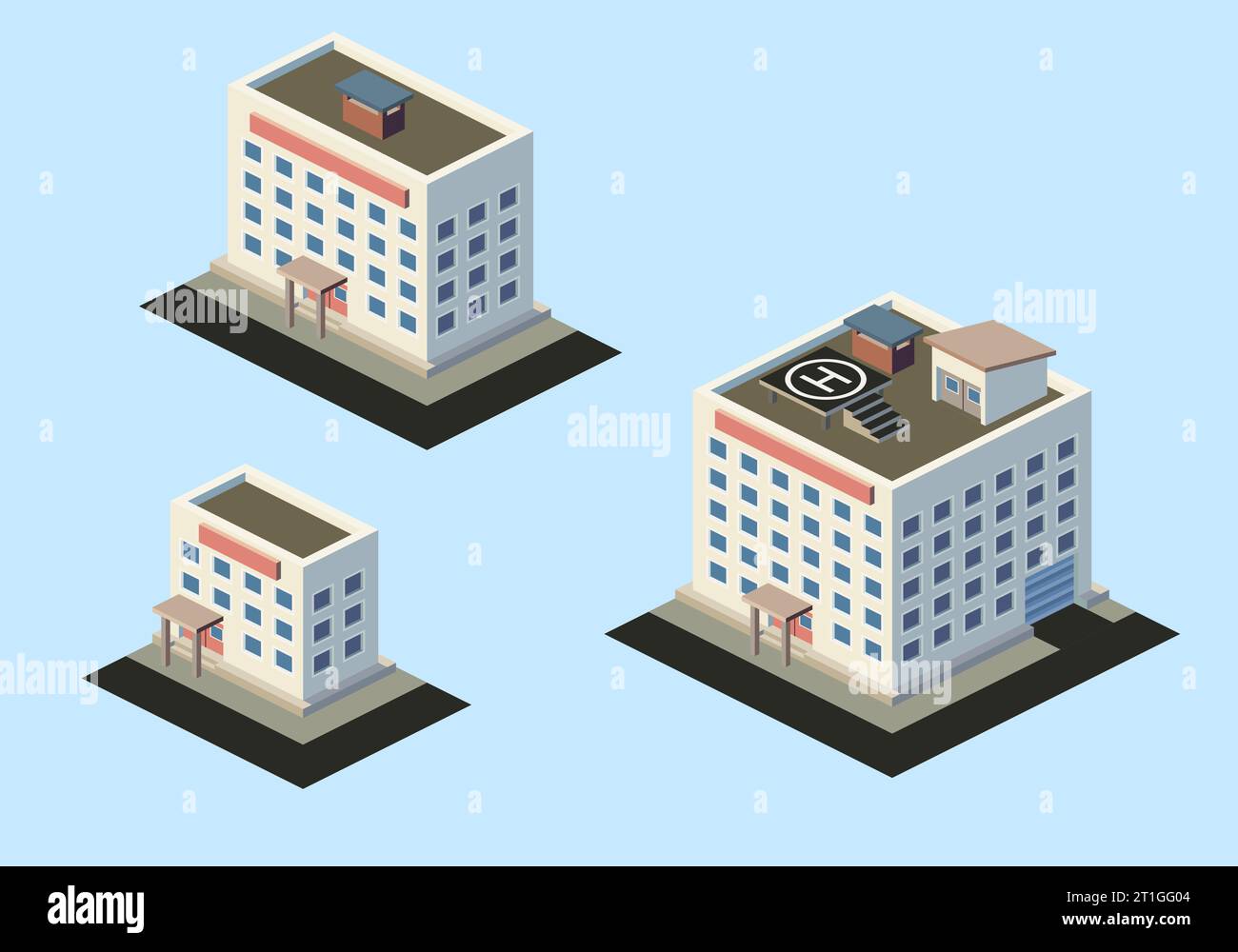 Three storey tower Stock Vector Images - Alamy