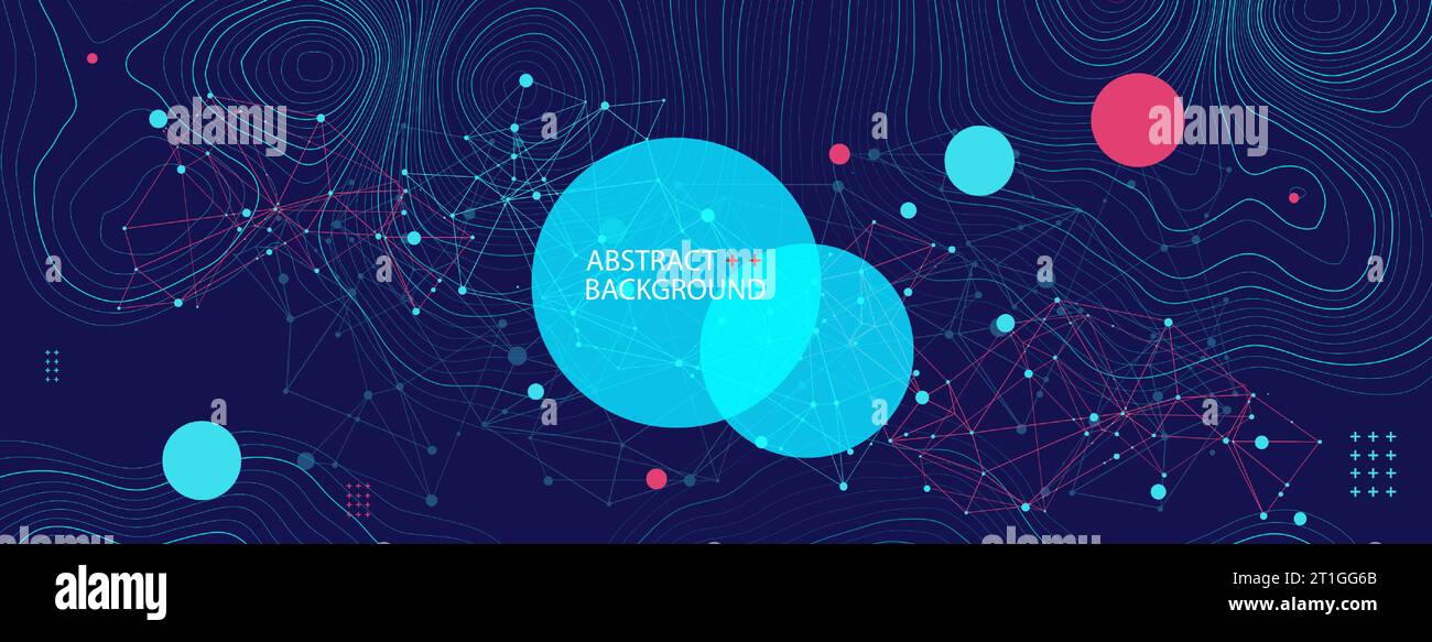 Vector landscape geodesy topography map background. Line texture ...