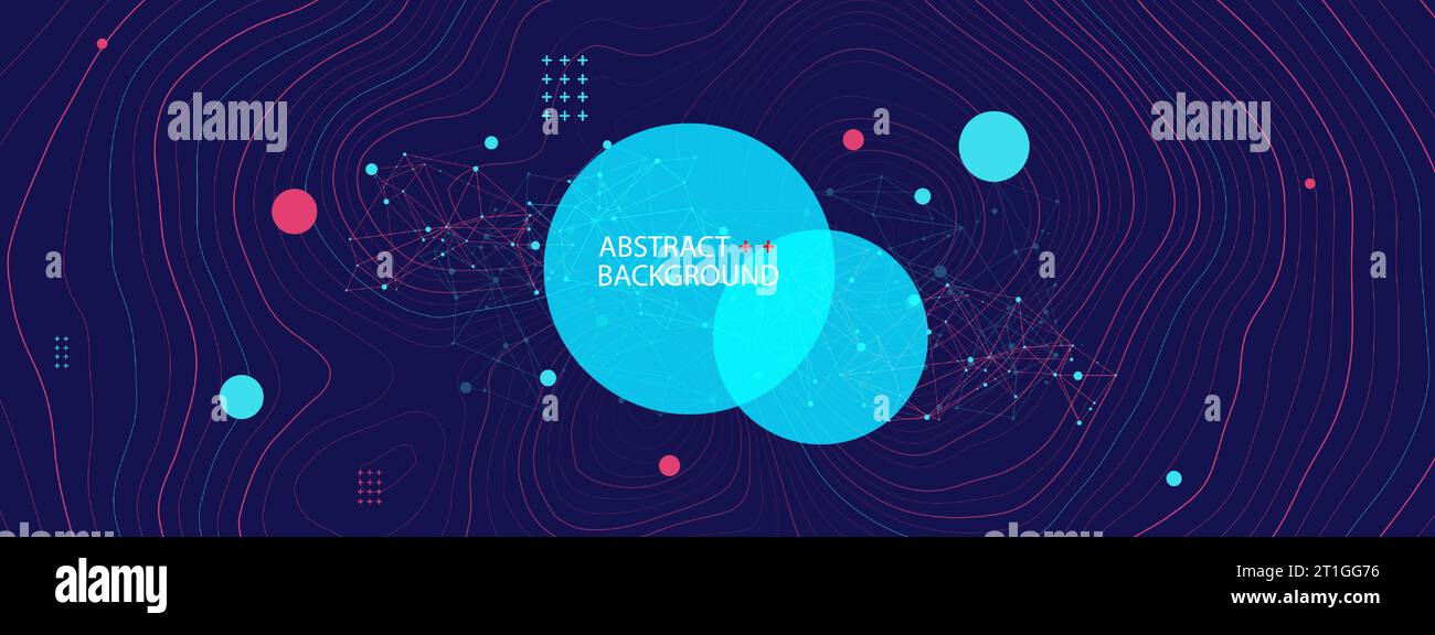 Vector landscape geodesy topography map background. Line texture ...