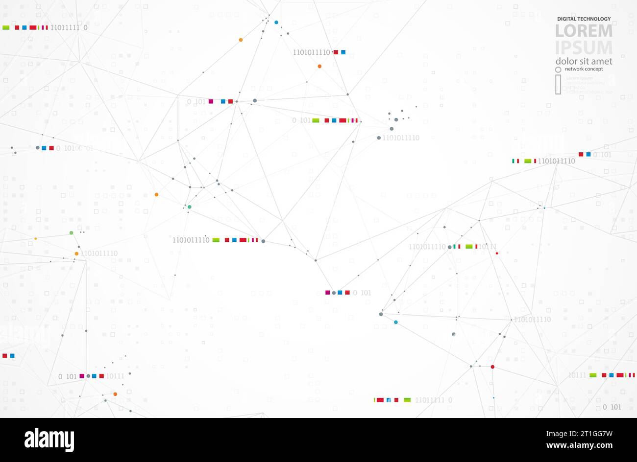 Wireframe background with plexus effect. Futuristic vector illustration Stock Vector Image & Art ...