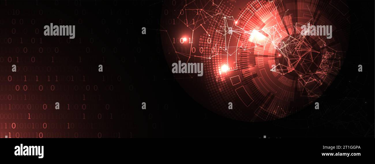Abstract technology background with plexus effect. Vector illustration ...