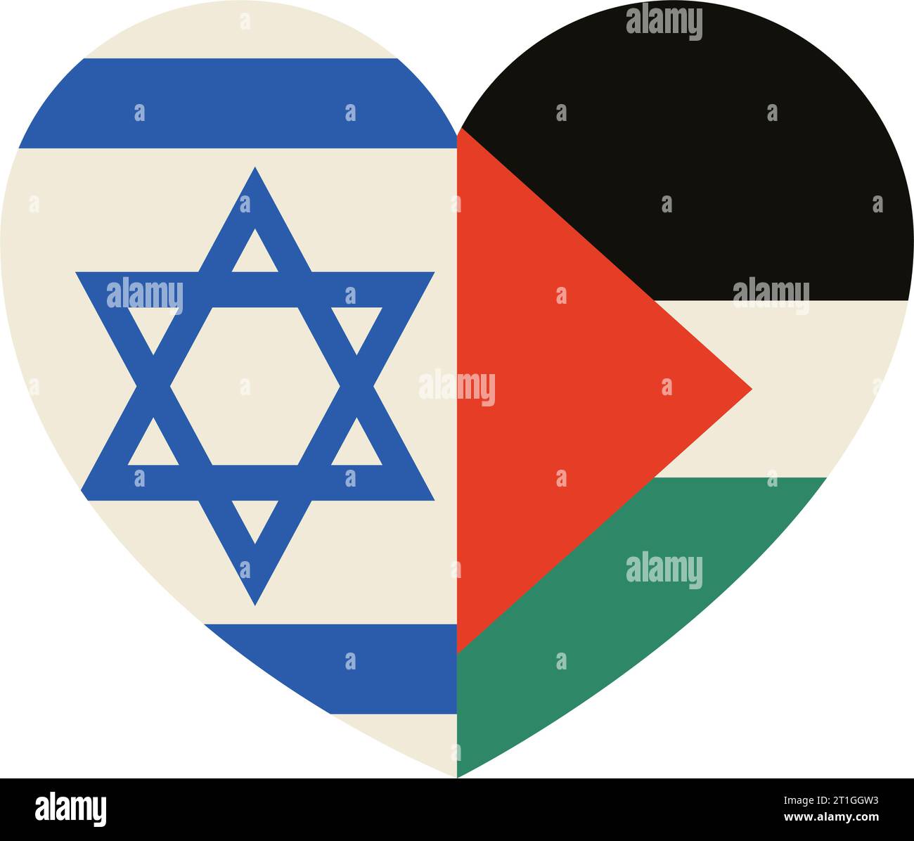 Israel palestine love Stock Vector Images - Alamy
