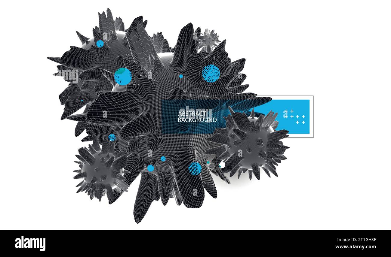 Modern science and technology background. Abstract sphere Stock Vector ...