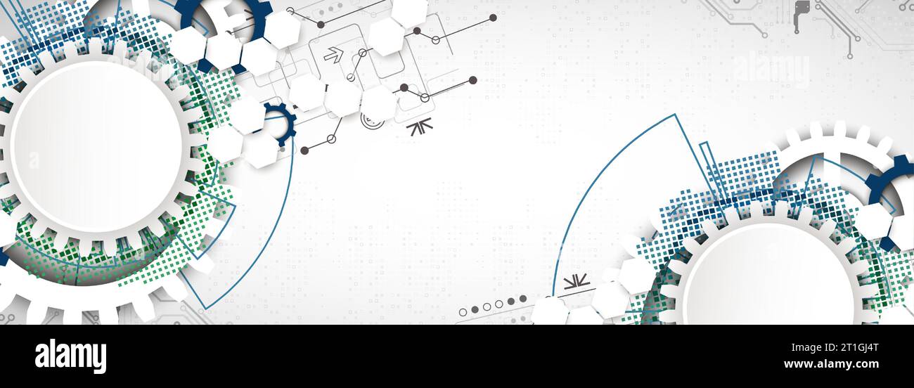 Abstract technology concept. High computer color background. Vector ...