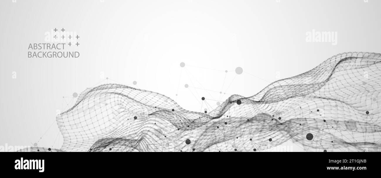 Liquid dynamic flow. Trendy fluid cover design Stock Vector Image & Art ...