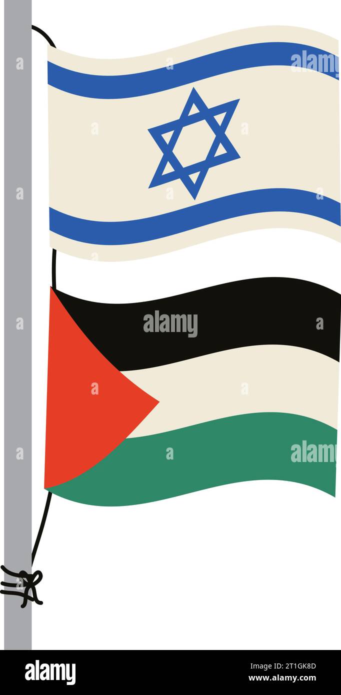 Conflict in israel and gaza Stock Vector Images - Alamy