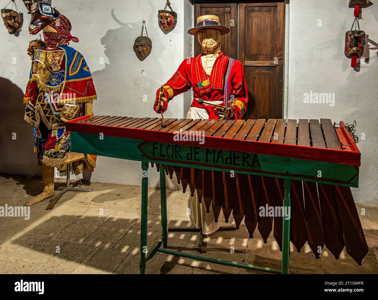 Guatemala, La Antigua - July 20, 2023: Finca La Azotea museums. Male ...