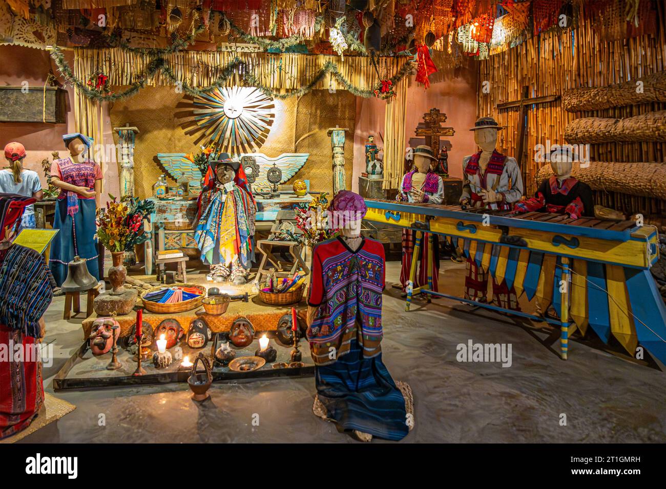 Guatemala, La Antigua - July 20, 2023: Finca La Azotea museums. Complex ...