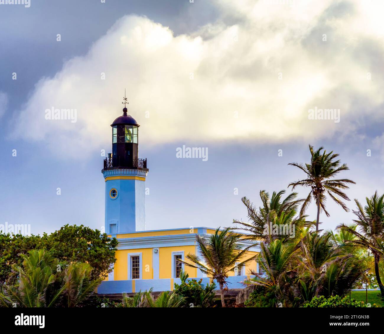 The Punta Tuna lighthouse in Puerto Rico Stock Photo - Alamy