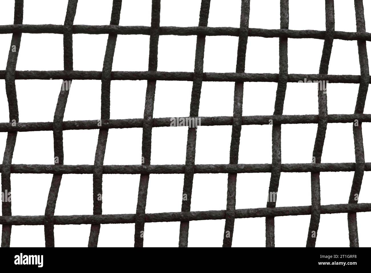 Old Aged Weathered Rusty Wire Mesh Grid Cage Fence Grating Pattern ...