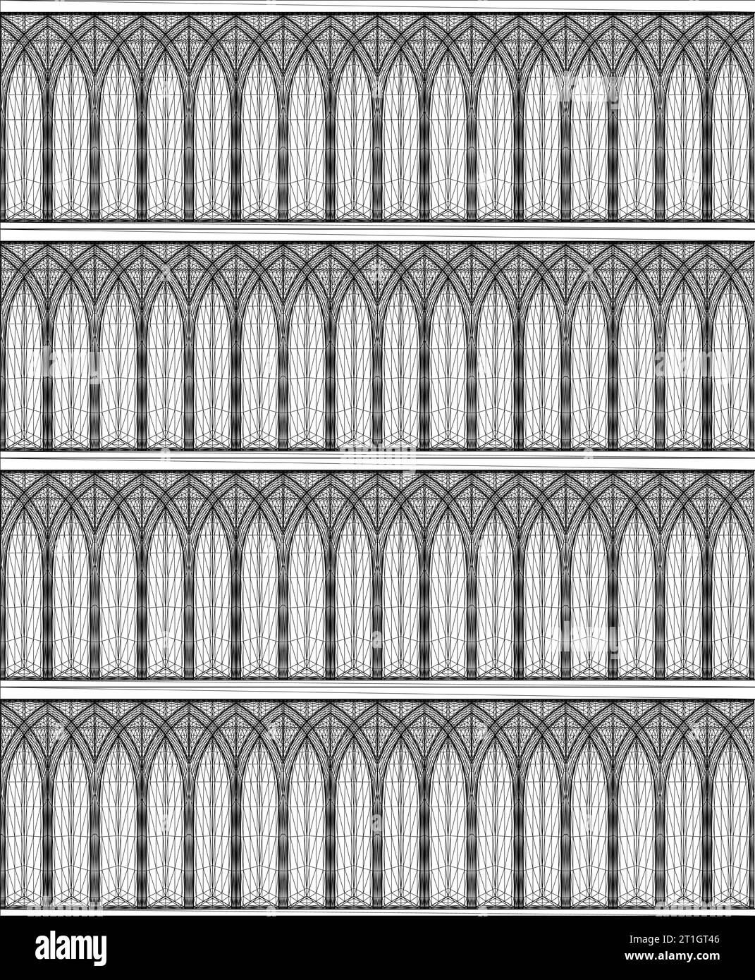 Antique Wall Panel Vector. Illustration Isolated On White Background ...