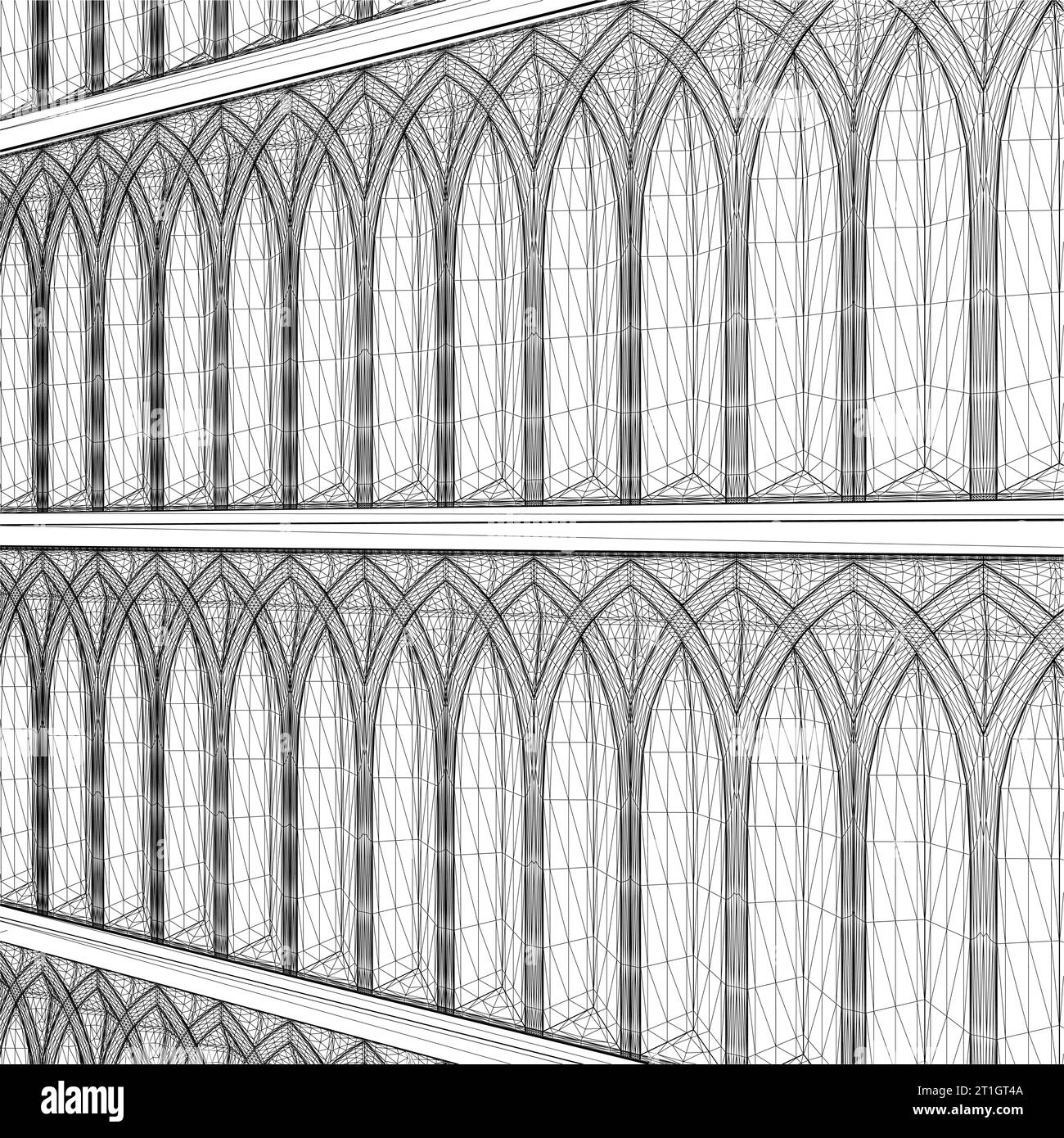 Antique Wall Panel Vector. Illustration Isolated On White Background ...