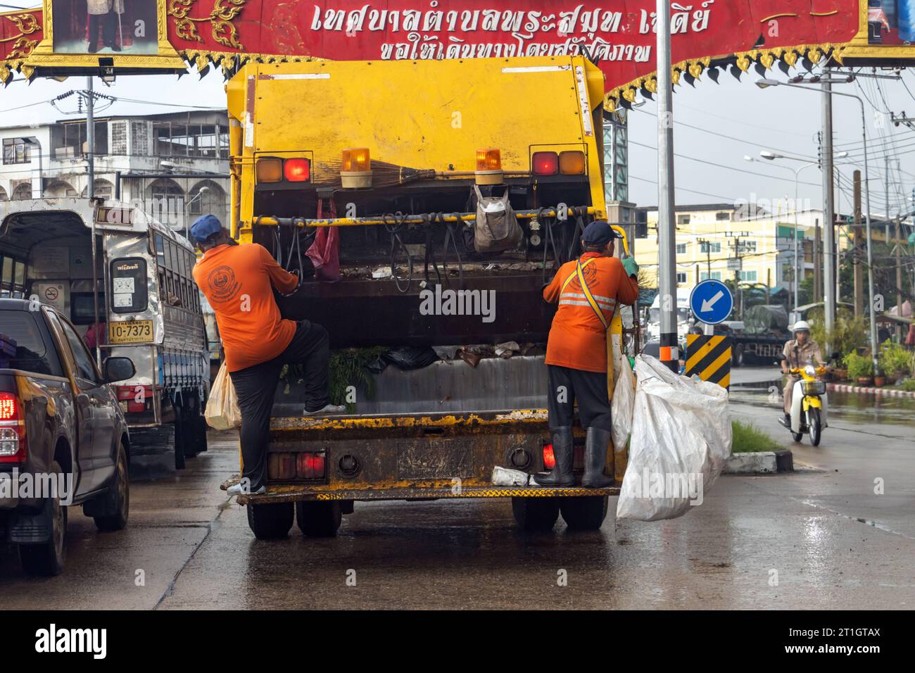 Trashmen Trash Truck Drivers