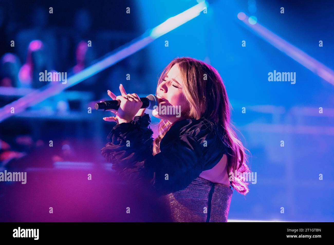 Stockholm, NEP Studios, Sweden, Idol Fridays Final. Olivia Aliotti ...