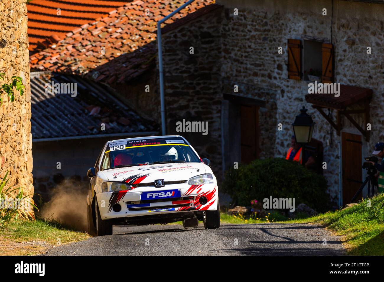 Ambert, France. 13th Oct, 2023. 120 IGONIN Sebastien, PONCHON Marjorie ...