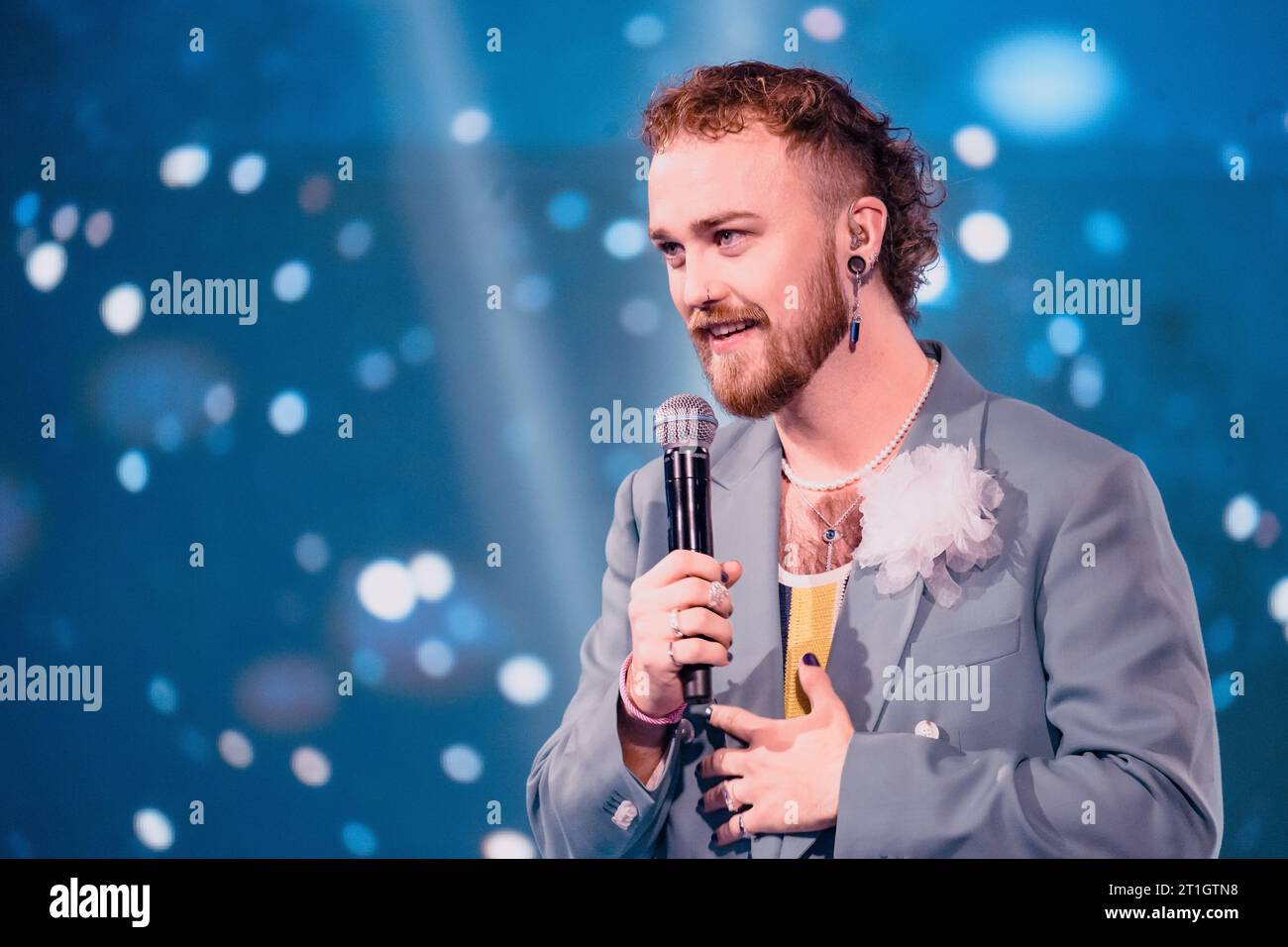 Stockholm, NEP Studios, Sweden, Idol Fridays Final. Simon Näslund Credit: Daniel Bengtsson/Alamy ...