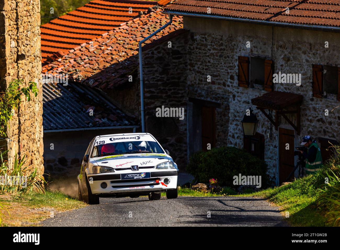 Ambert, France. 13th Oct, 2023. 129 GARDAN Stephane, BAZIN Matthieu ...