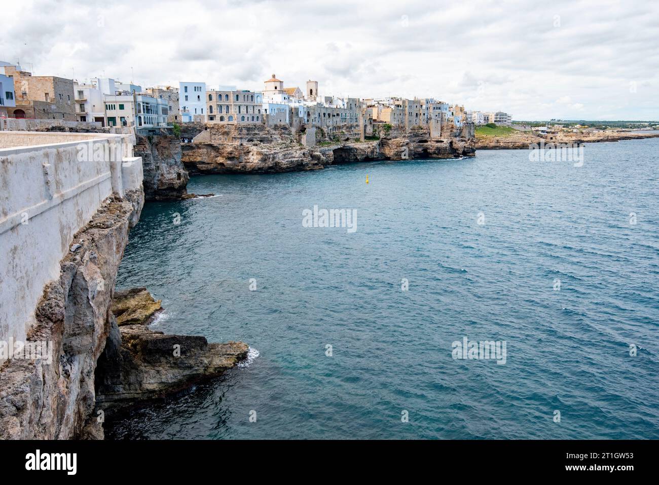 View cliff town polignano mare hi-res stock photography and images - Alamy