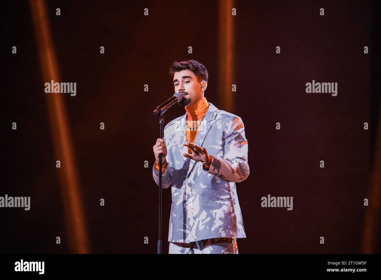 Stockholm, NEP Studios, Sweden, Idol Fridays Final. Emil Eriksson ...