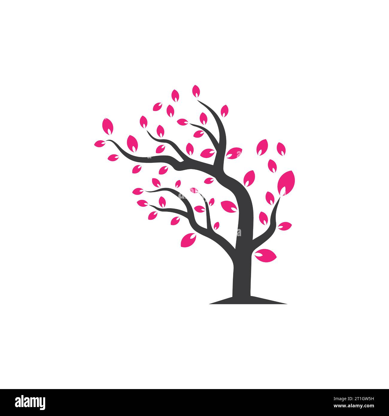 Vector branch , Hand drawn illustration of tree branch design template ...