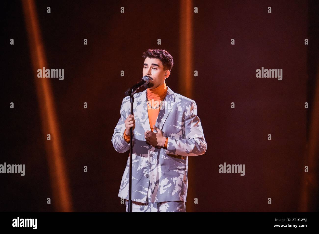 Stockholm, NEP Studios, Sweden, Idol Fridays Final. Emil Eriksson ...