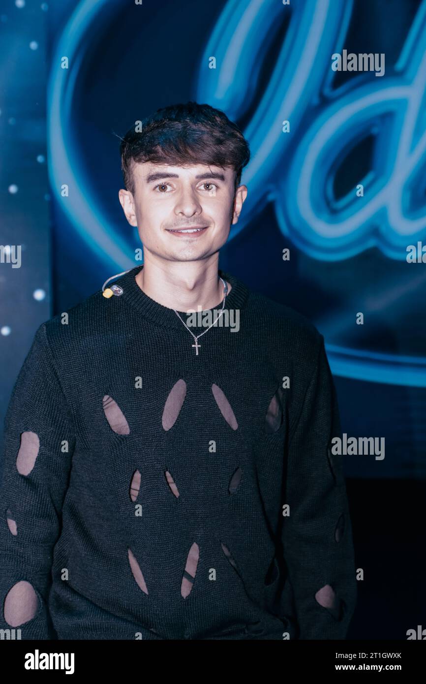 Stockholm, NEP Studios, Sweden, Idol Fridays Final. Jordan Rawling ...