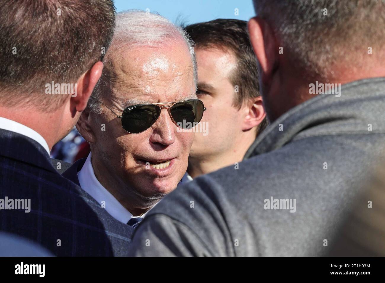 United States President Joe Biden great constituents, after making ...