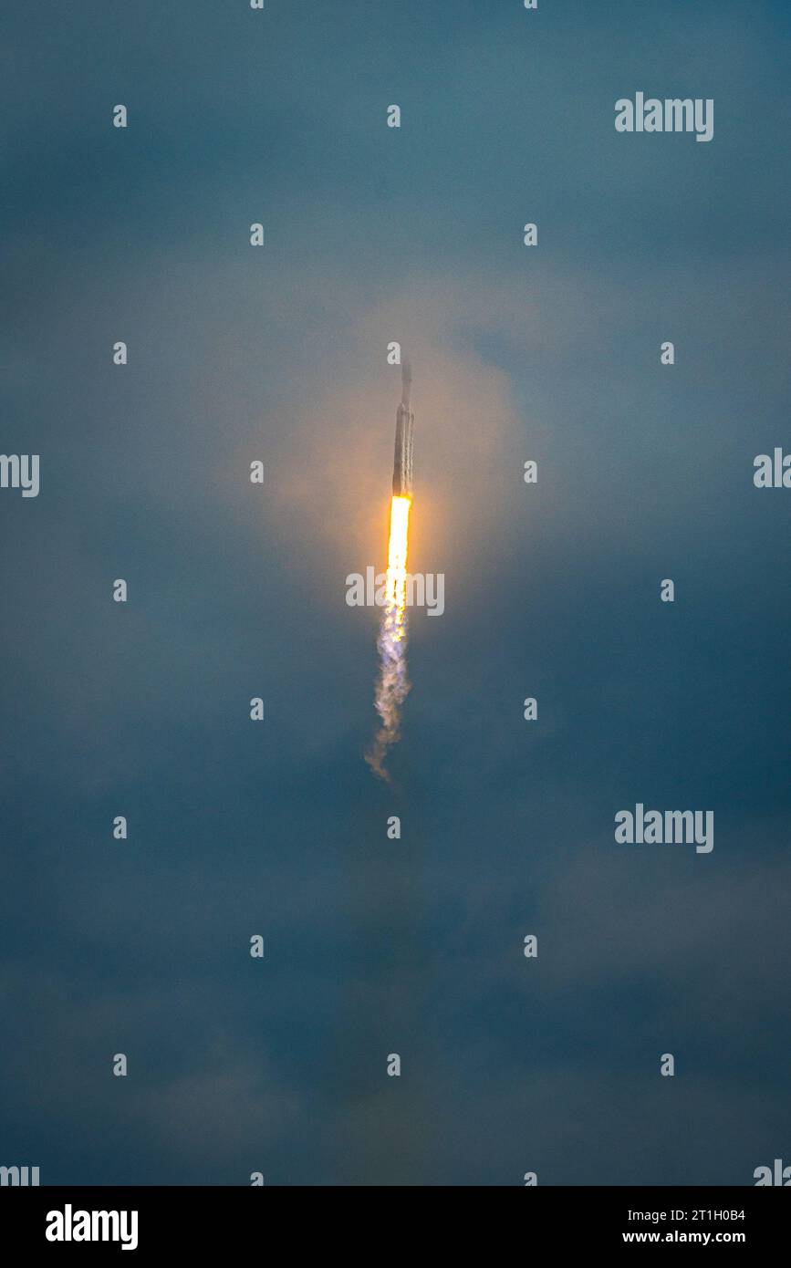 Cape Canaveral, USA. 13th Oct, 2023. NASA launches Psyche on SpaceX ...