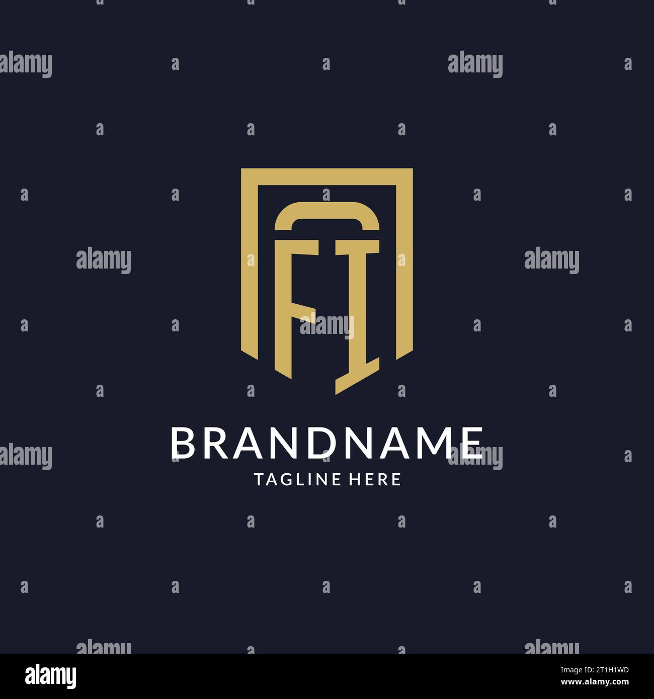 Fi logo vector vectors hi-res stock photography and images - Alamy