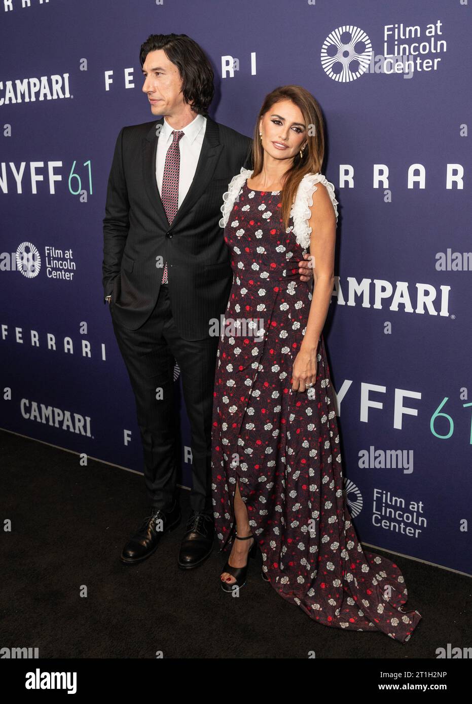 Adam Driver and Penelope Cruz wearing dress by Chanel attend premiere ...