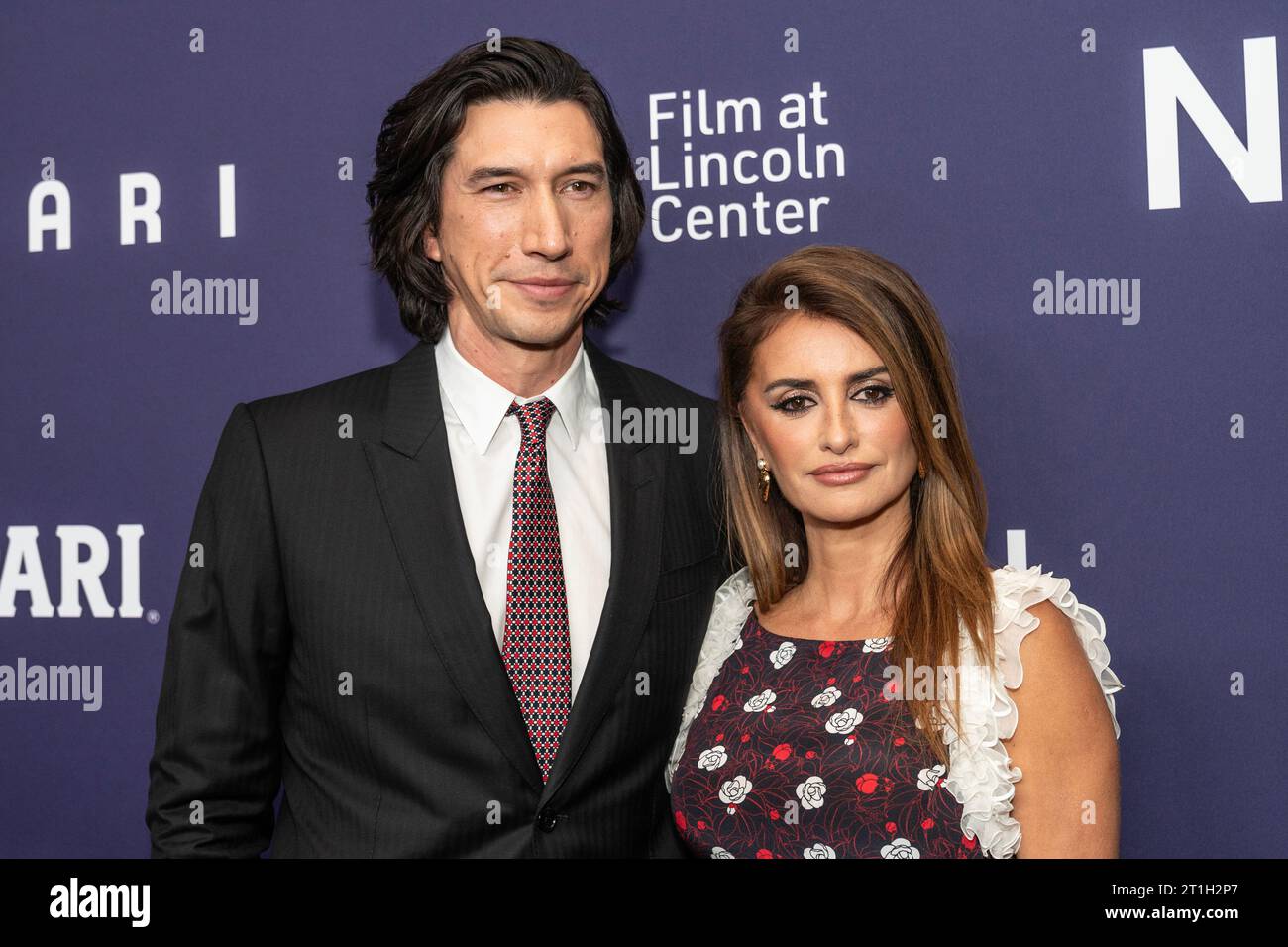 Adam Driver and Penelope Cruz wearing dress by Chanel attend premiere ...