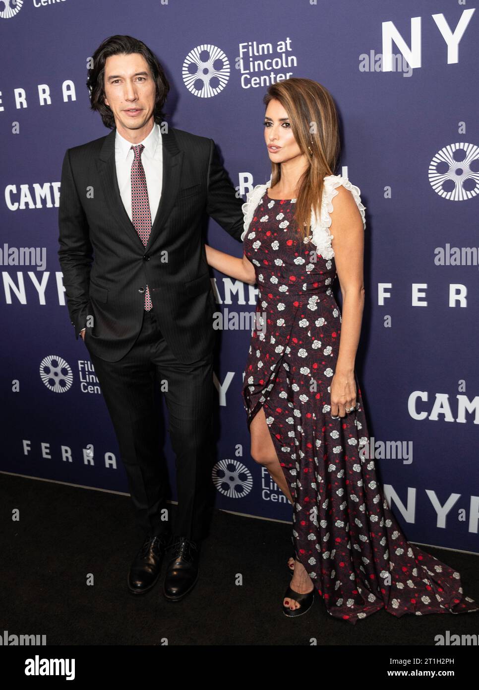 Adam Driver and Penelope Cruz wearing dress by Chanel attend premiere ...