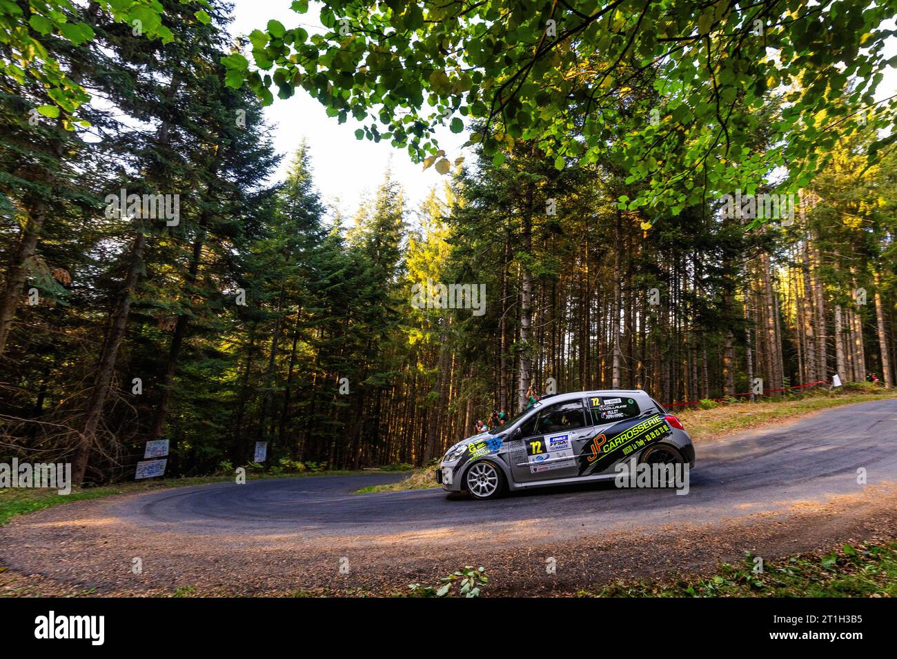 Ambert, France. 13th Oct, 2023. 72 VOILLAUME Baptiste, MULOT Jean-Marc ...