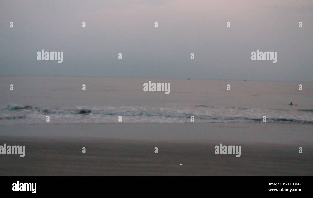 Sunset on Cavelossim beach in South Goa in the Indian state of Goa ...