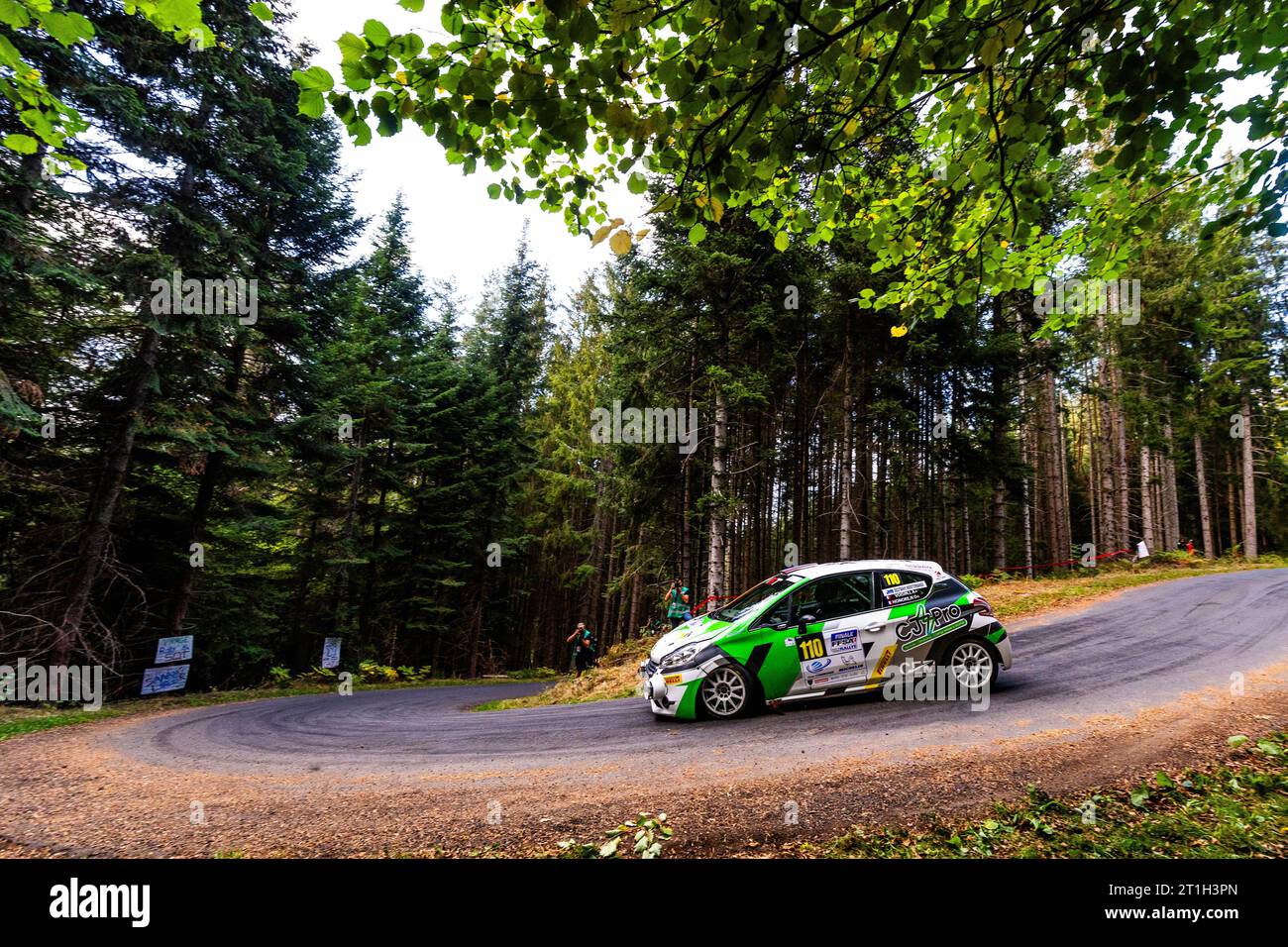 Ambert, France. 13th Oct, 2023. 110 VOISIN Lionel, HONORE Nicolas ...