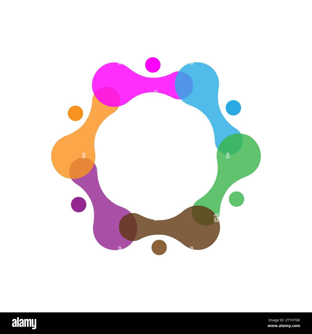 Virus vector illustration icon template design Stock Photo - Alamy