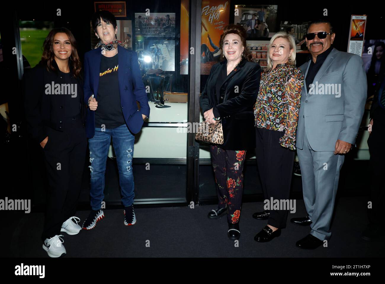 HOLLYWOOD, CA - OCTOBER 13: Eva Longoria, Diane Warren, Donelle Dadigan ...