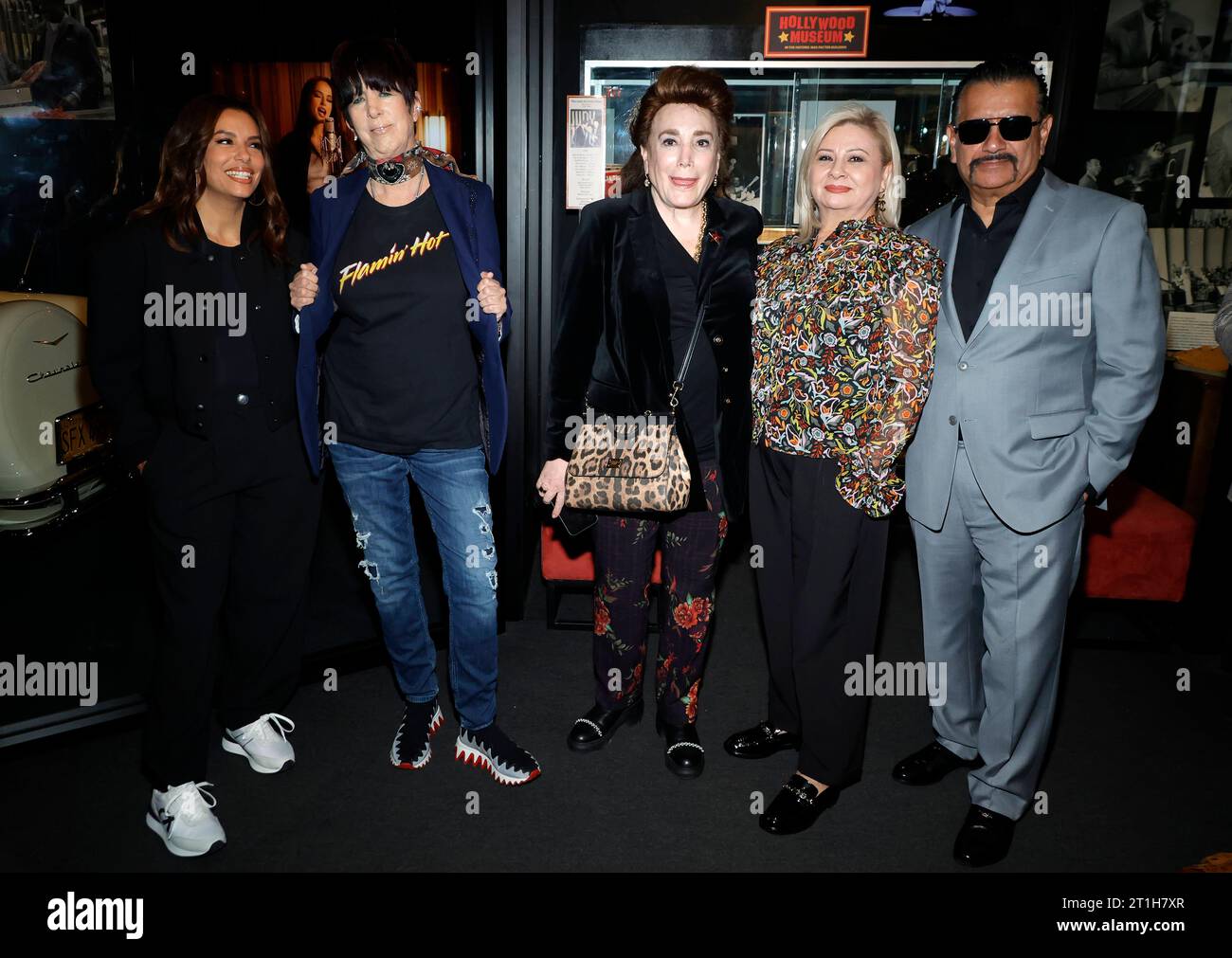 HOLLYWOOD, CA - OCTOBER 13: Eva Longoria, Diane Warren, Donelle Dadigan ...