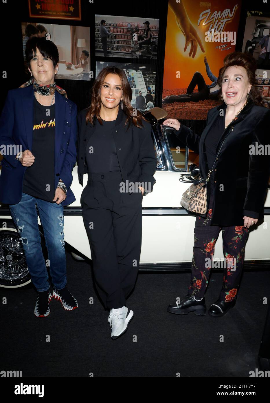 HOLLYWOOD, CA - OCTOBER 13: Eva Longoria, Diane Warren, Donelle Dadigan ...
