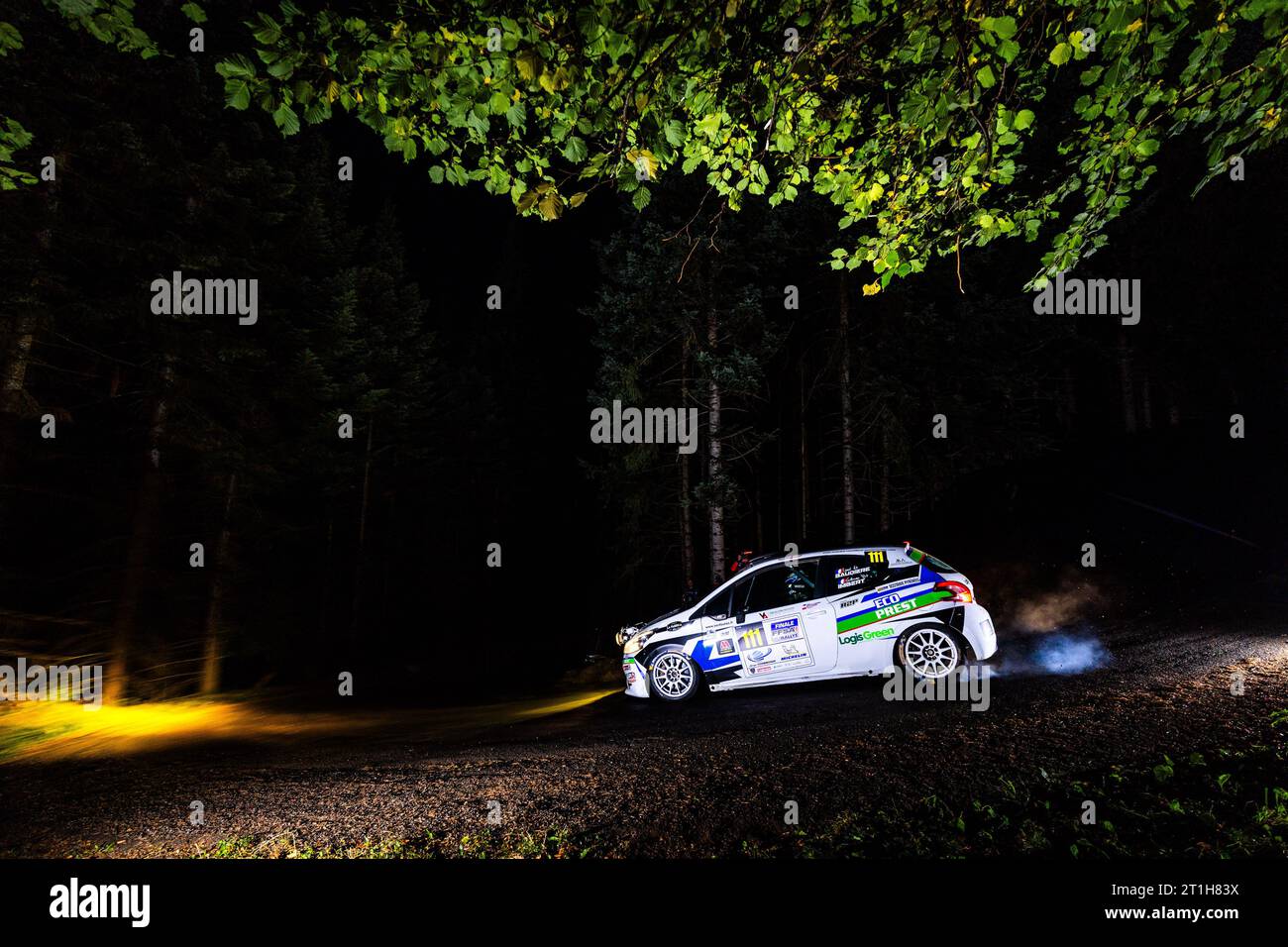 Ambert, France. 13th Oct, 2023. 111 BAUDIERE Lionel, IMBERT Guillaume ...