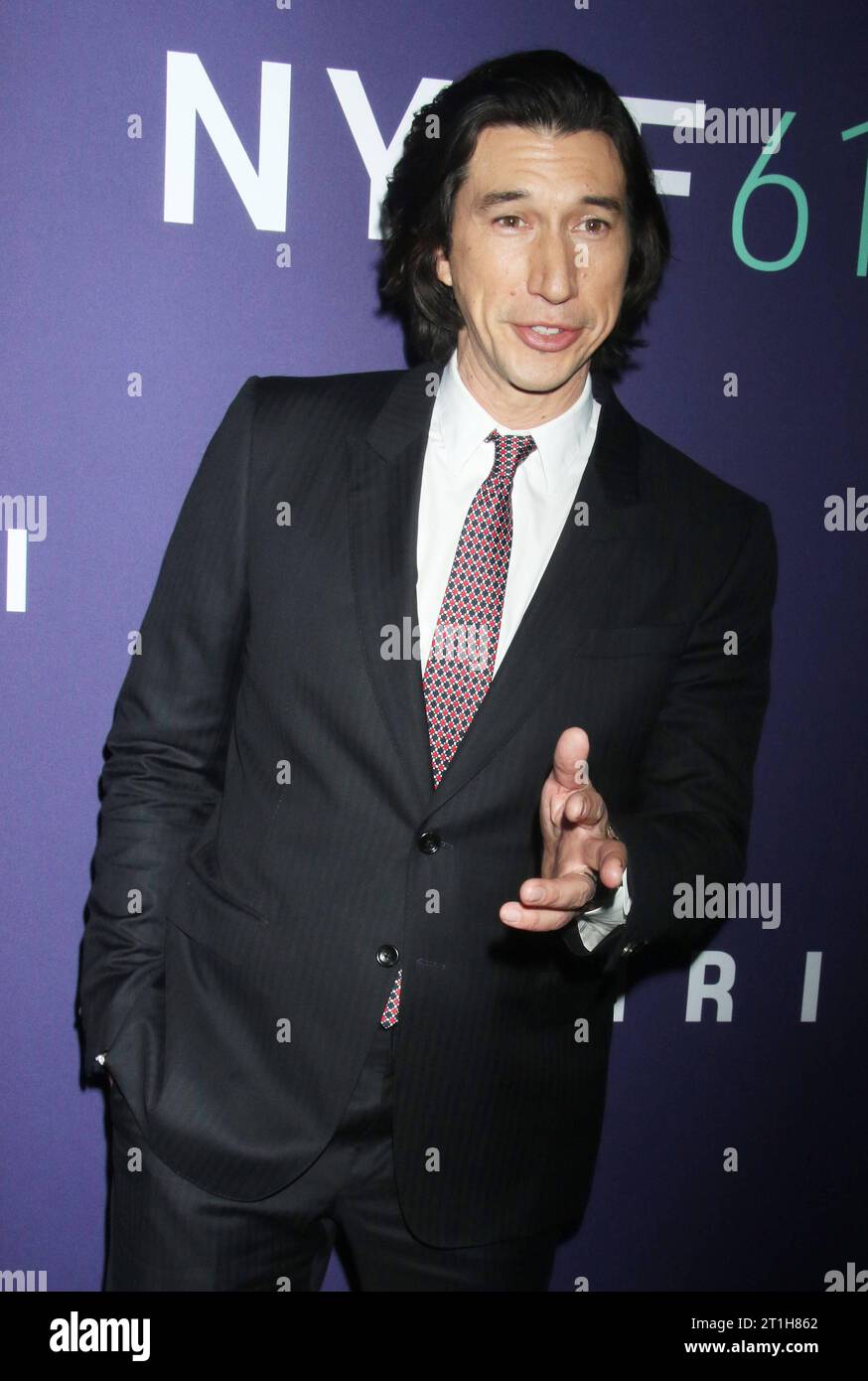NEW YORK, NY- OCTOBER 13: Adam Driver at the 2023 New York Film ...
