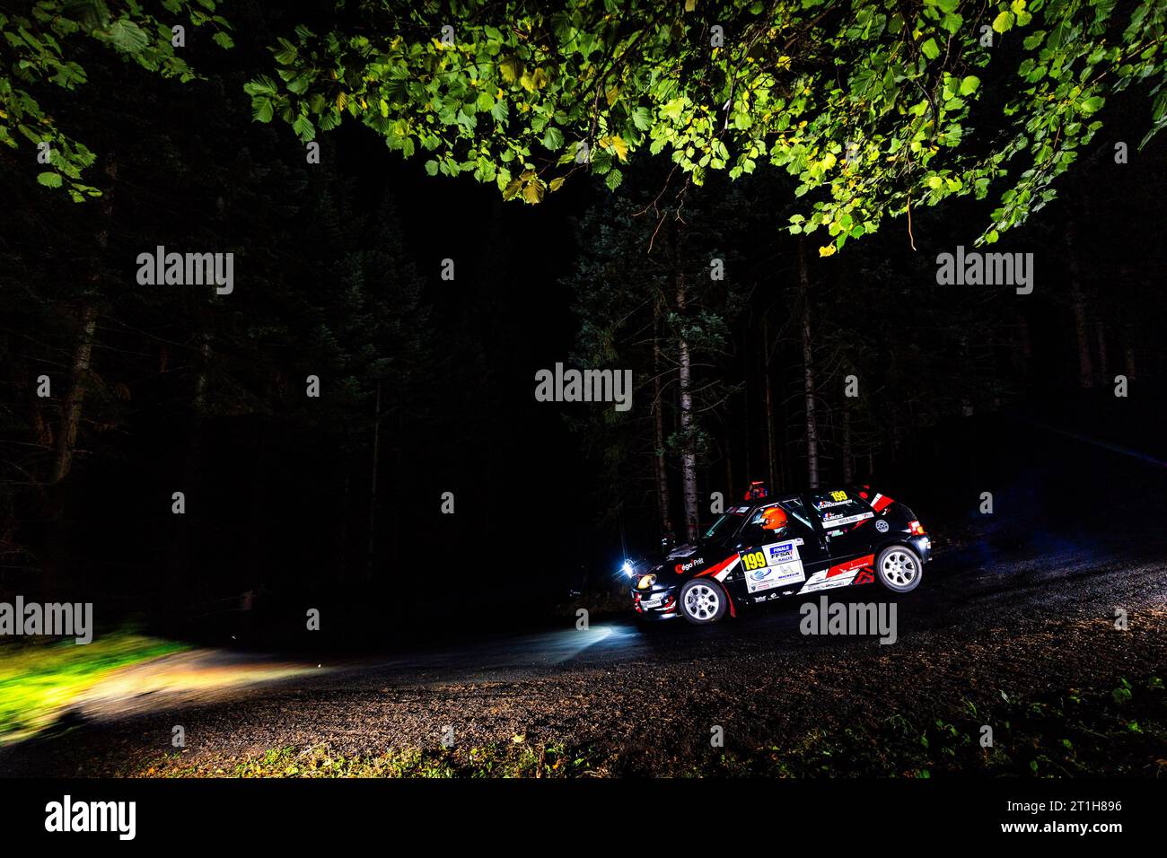Ambert, France. 13th Oct, 2023. 199 CORDONNIER Remy, DUBOIS Alex ...