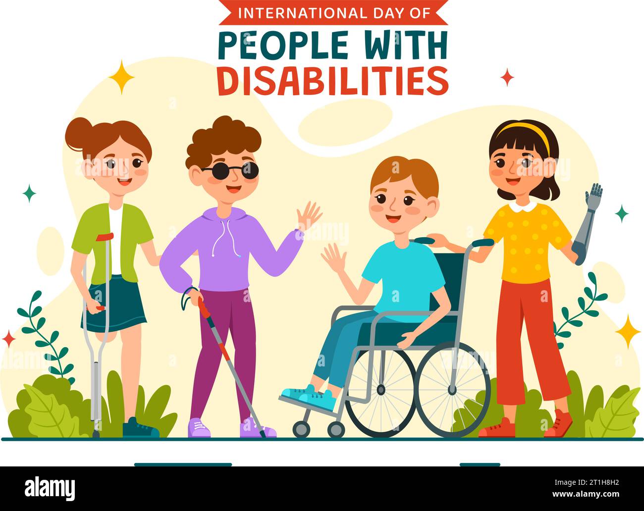 International Day for People with Disability Vector Design Illustration ...