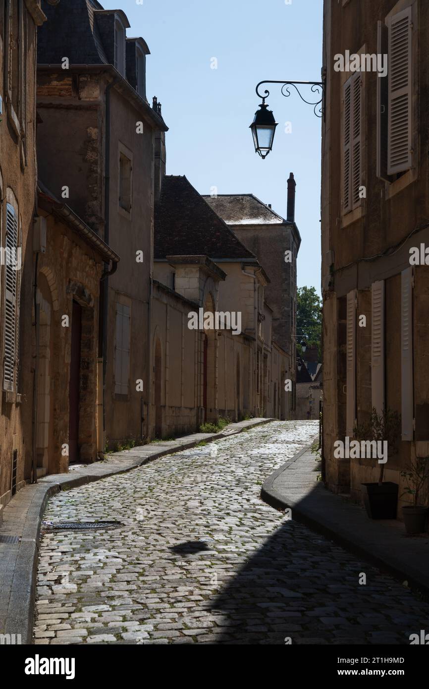 Rue Bourbonnoux, in Bourges, France Stock Photo - Alamy