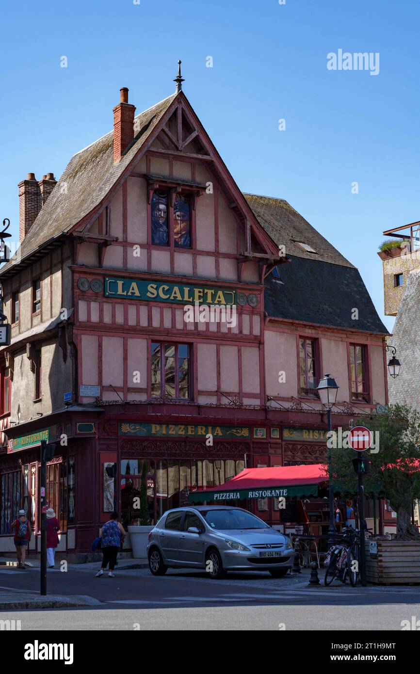 Neo gothic and medieval architecture in Bourges, France Stock Photo - Alamy