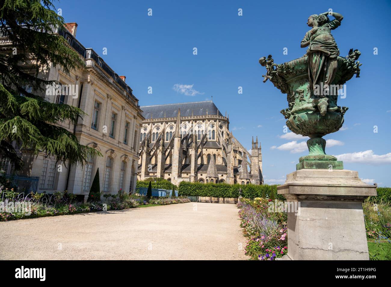 Saint-Etienne cathedral in Bourges France Stock Photo - Alamy