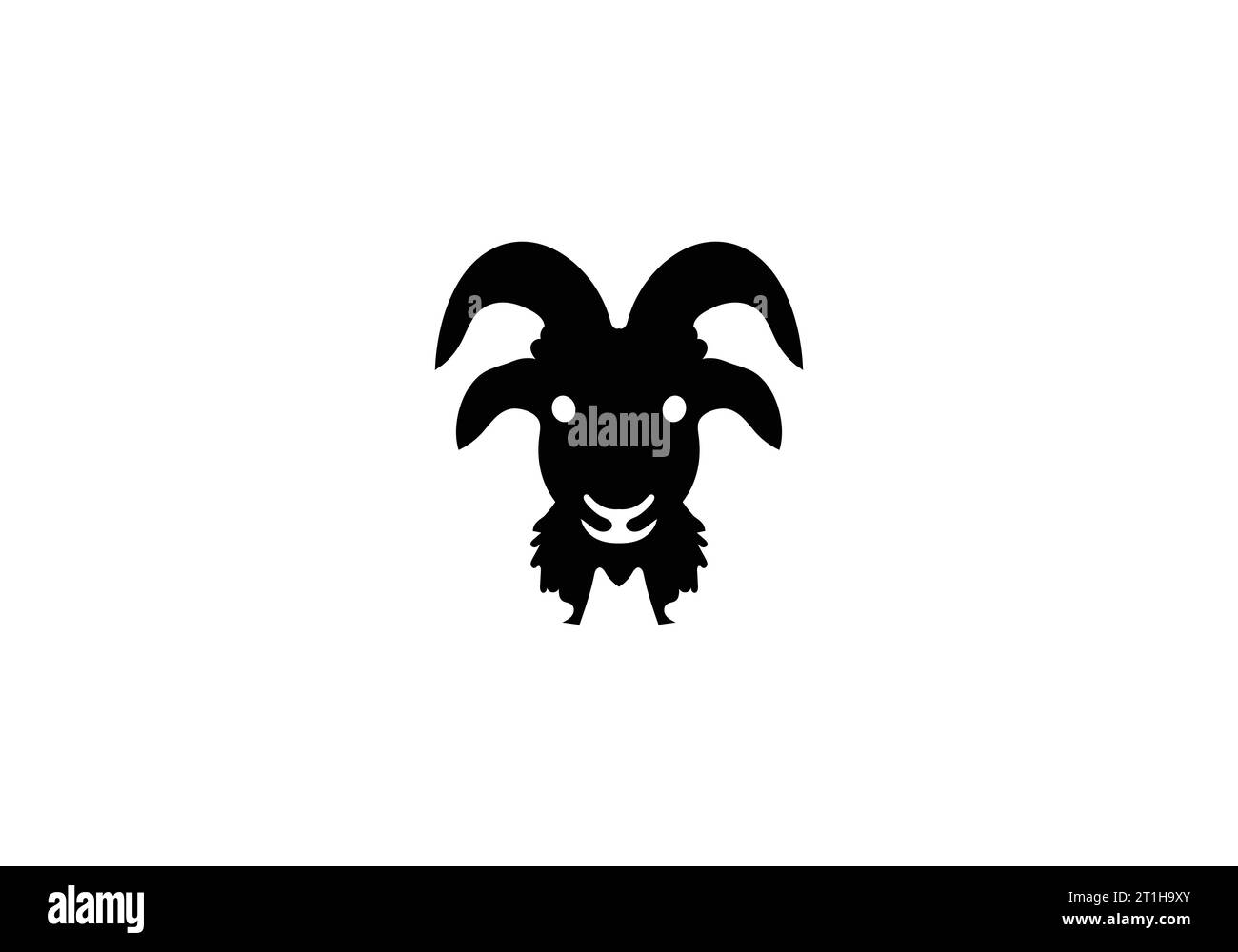 minimal style Angora Goat icon illustration design Stock Vector Image ...