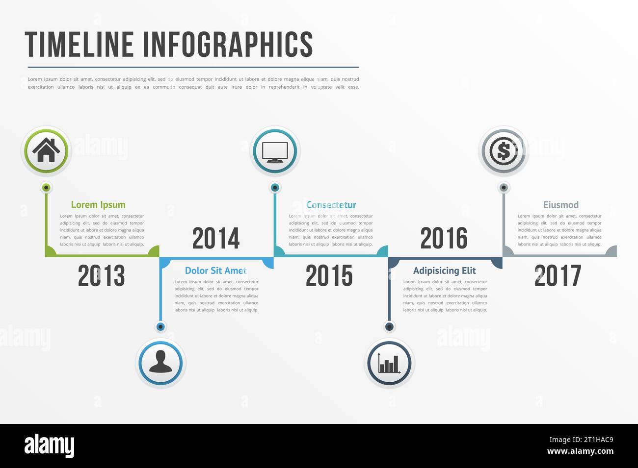 Timeline infographics template, workflow, process infographics, vector ...