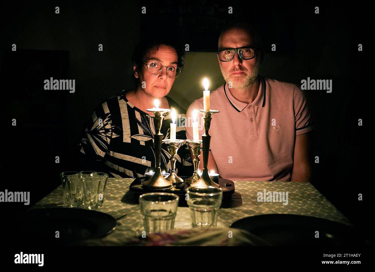 Eddie Hammerman discusses the Israel-Palestine conflict at his home in ...