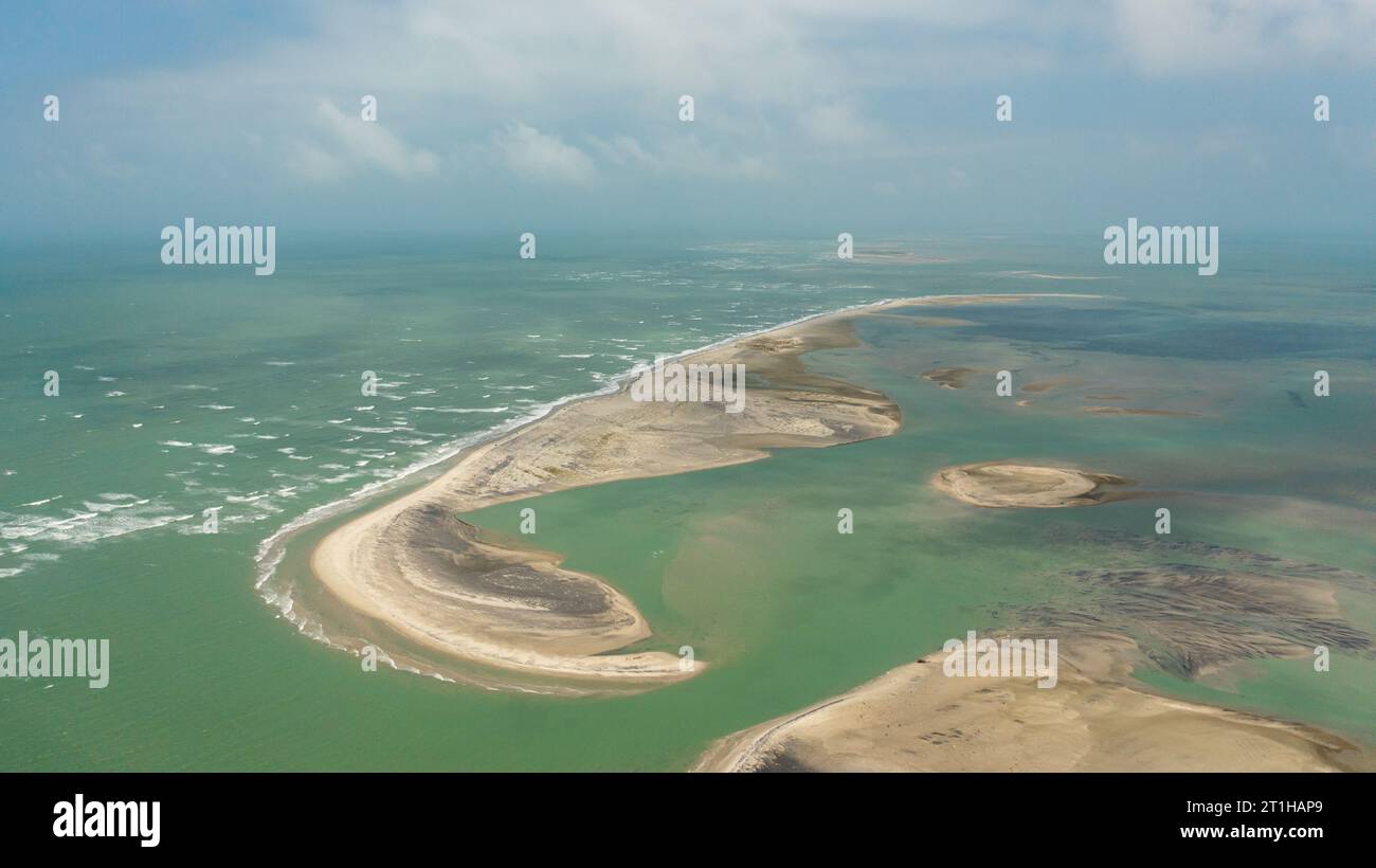 A group of islands and shoals connecting Sri Lanka and India. Adam's ...